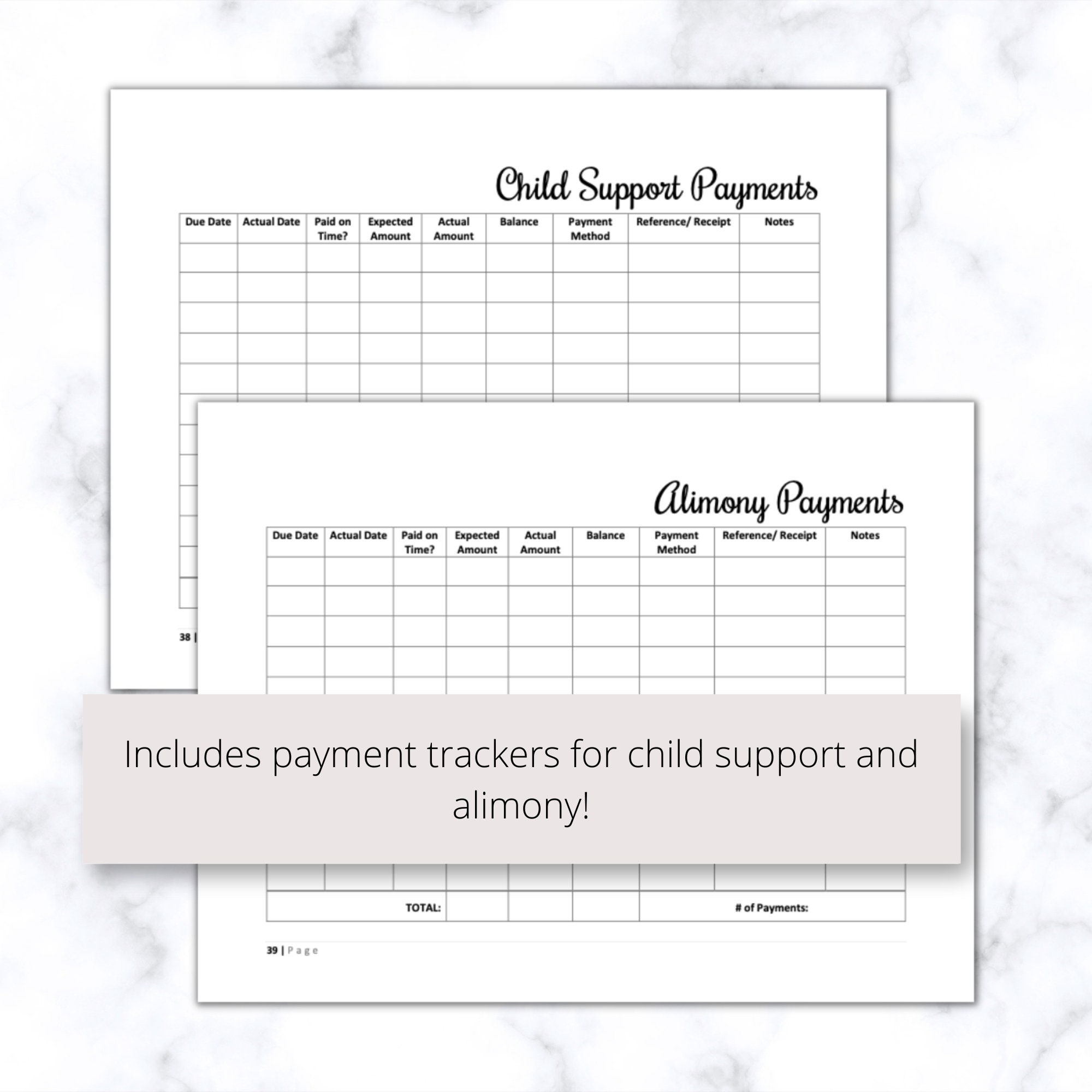 Co-parenting Planner Editable & Printable PDF, Child Custody Planner ...