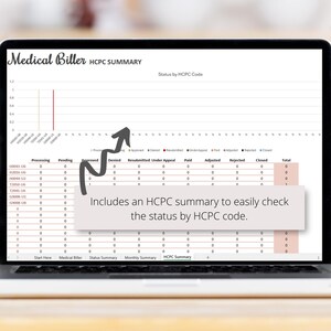Medical Biller Tracker Excel Spreadsheet, Medical Expense Records ...