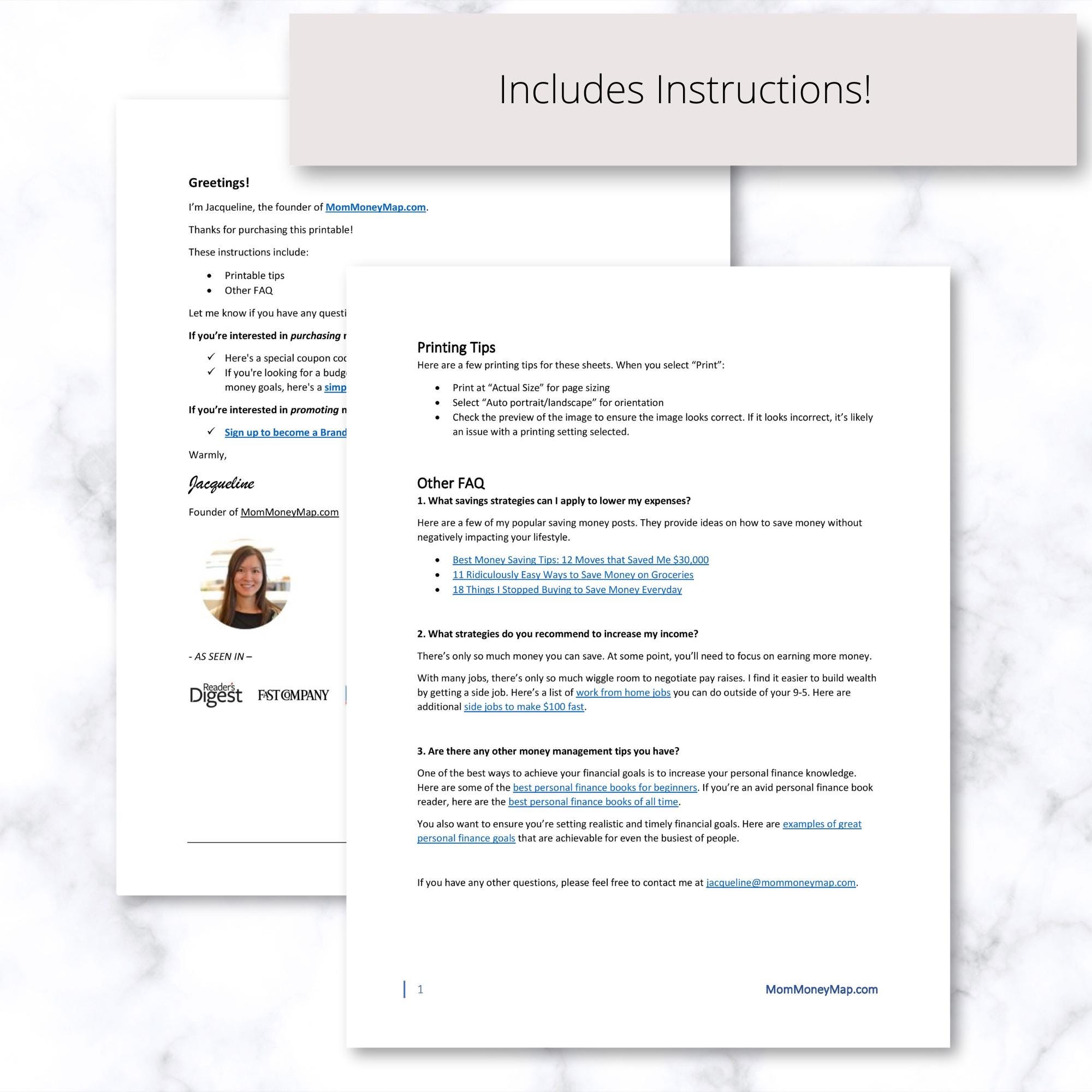 Minimalist Blank Checklist Printable: Editable To-do List (PDF) - Etsy