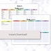Kids Weekly Schedule Printable PDF, Kids Weekly Planner, Editable Kids ...