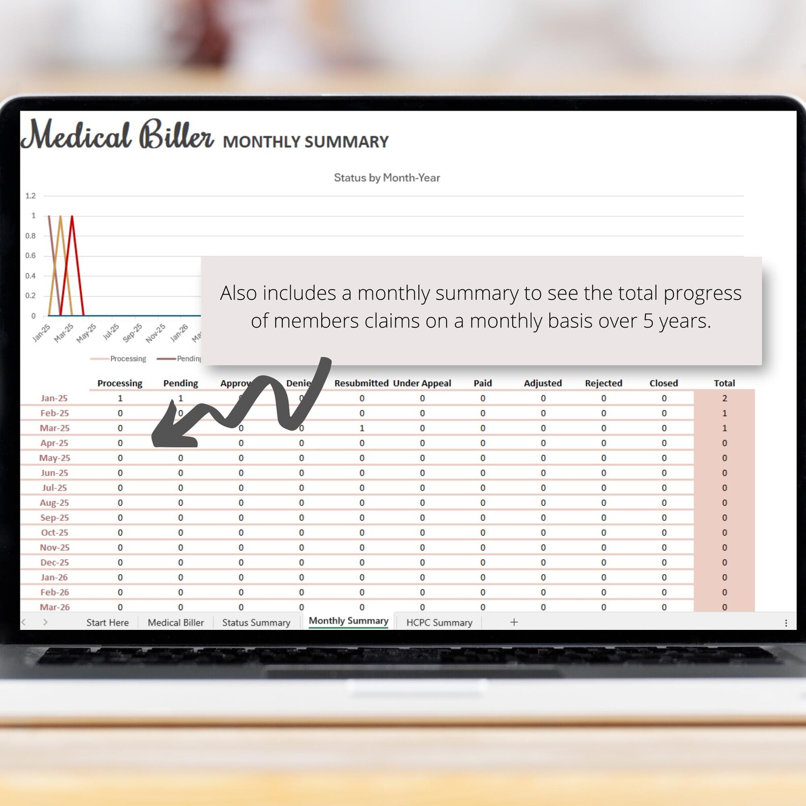 Medical Biller Tracker Excel Spreadsheet, Medical Expense Records Billing & Coding Planner for ...