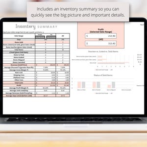 Simple Inventory Tracker Excel Spreadsheet, Stock in and Out Tracker in ...