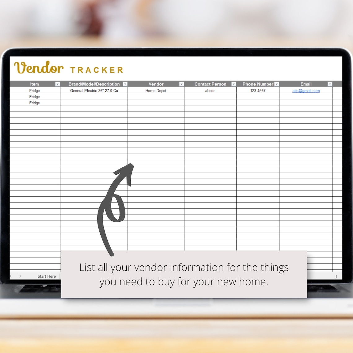 New House Cost Tracker Excel Spreadsheet, New Home Building Financial ...