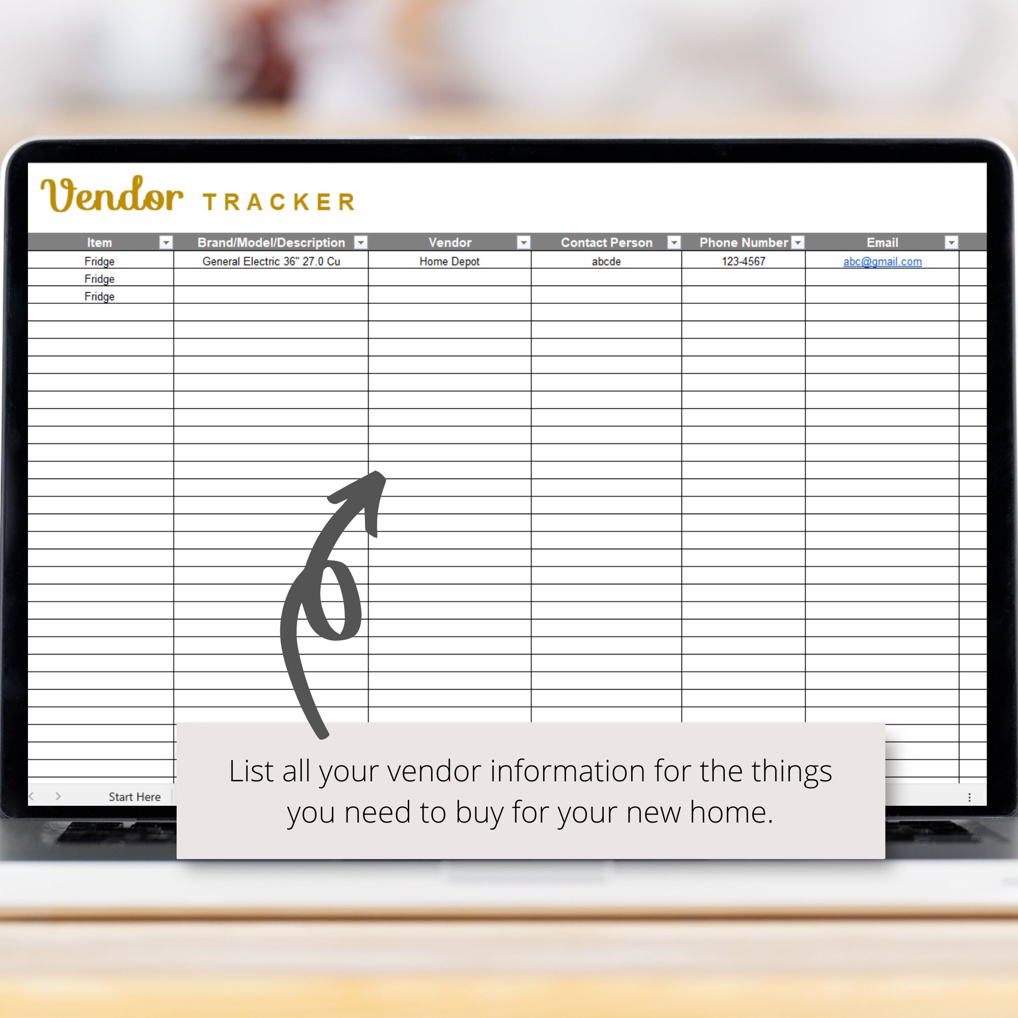 New House Cost Tracker Excel Spreadsheet, New Home Building Financial ...