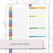 Multi-color Work From Home Planner Printable PDF, Remote Work Planner ...