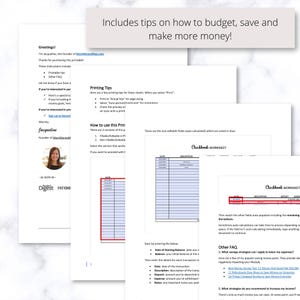 Checkbook Worksheet Printable PDF. Check Register Reconciliation ...