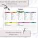 Kids Weekly Schedule Printable PDF, Kids Weekly Planner, Editable Kids ...