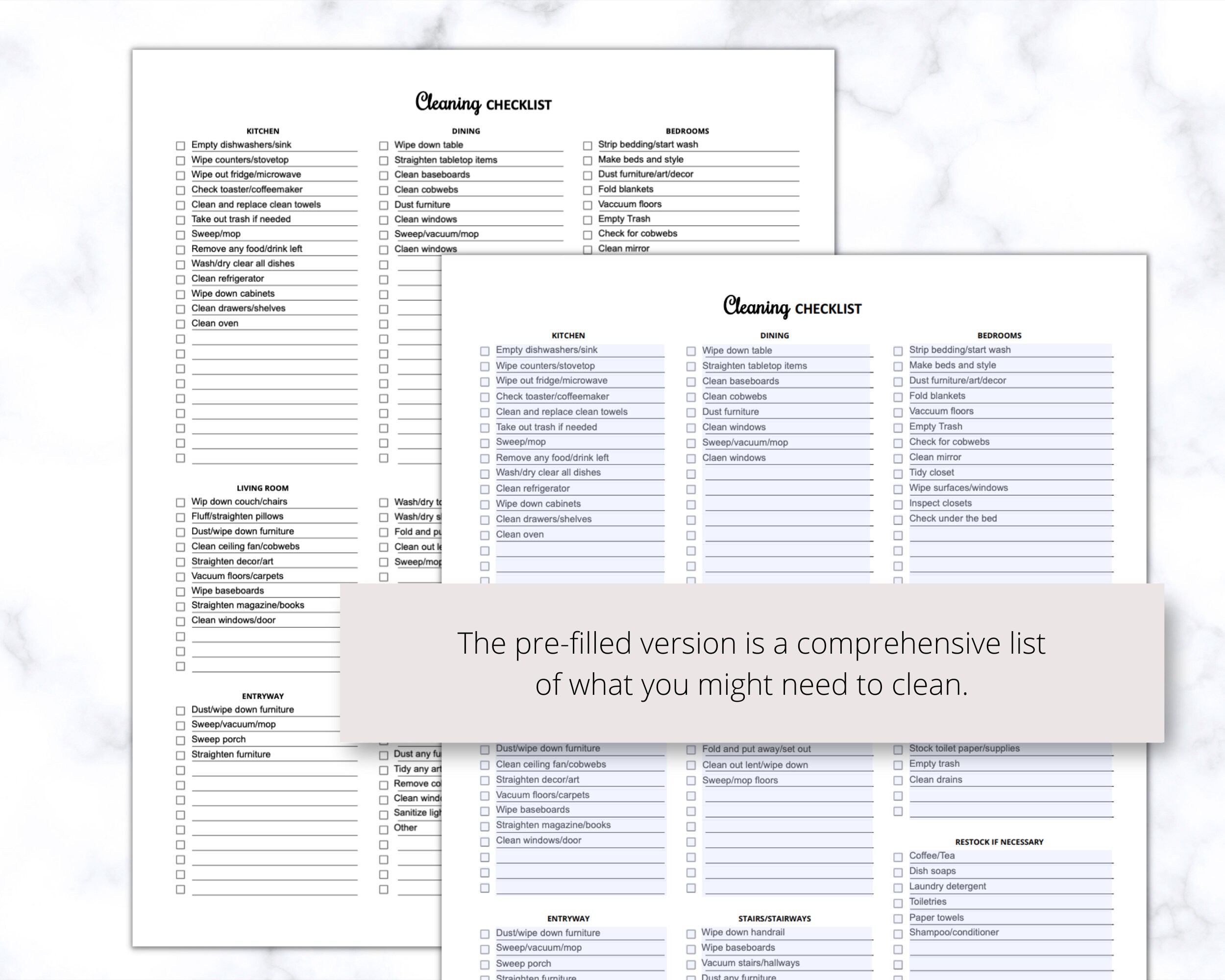 Master Cleaning Checklist Printable PDF master-cleaning-checklist-printable-pdf