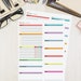 Multi-color Weekly Planner Printable PDF, Week Organizer, Productivity ...