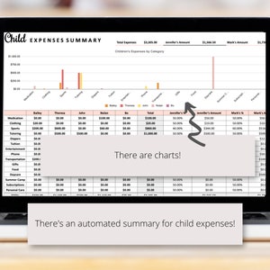Co-parenting Planner Google Sheets Spreadsheet, Child Custody Planner ...