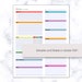 Multi-color Weekly Planner Printable PDF, Week Organizer, Productivity ...