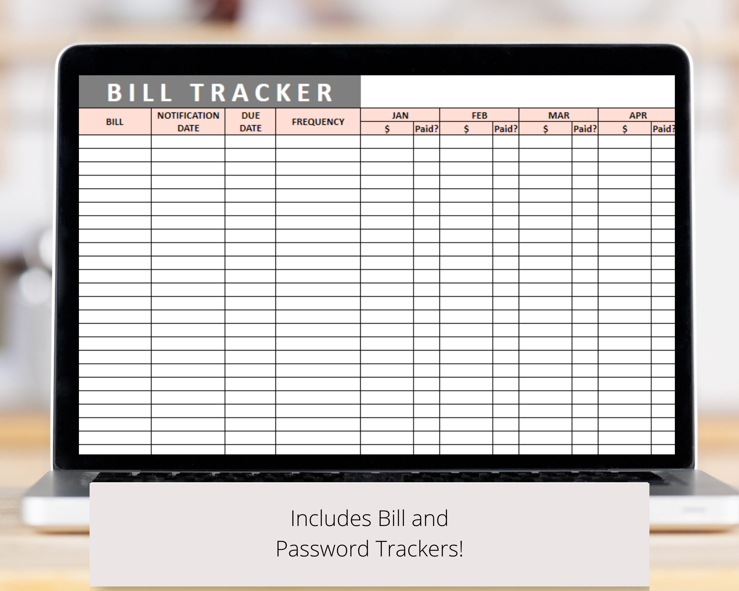 Nail Salon Monthly Budget Google Sheets Spreadsheet, Nail Tech Business ...