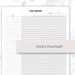 Habit Tracker Printable PDF, Editable Habit List, Habit Trainer, 30 Day ...