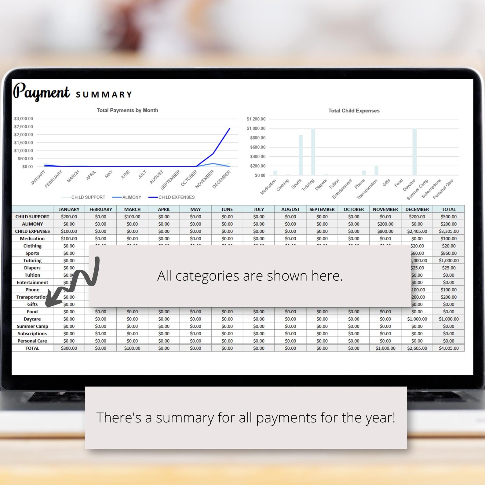 Co-parenting Planner Excel Spreadsheet, Child Custody Planner, Healthy ...