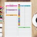Multi-color Time Box Planner Printable PDF Daily Time - Etsy