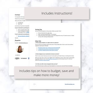 Summer Reading Challenge Printable PDF, Reading Daily Goals Printable ...