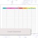 Multi-color Mileage Log Printable PDF, Odometer Tracker, Trip Log ...
