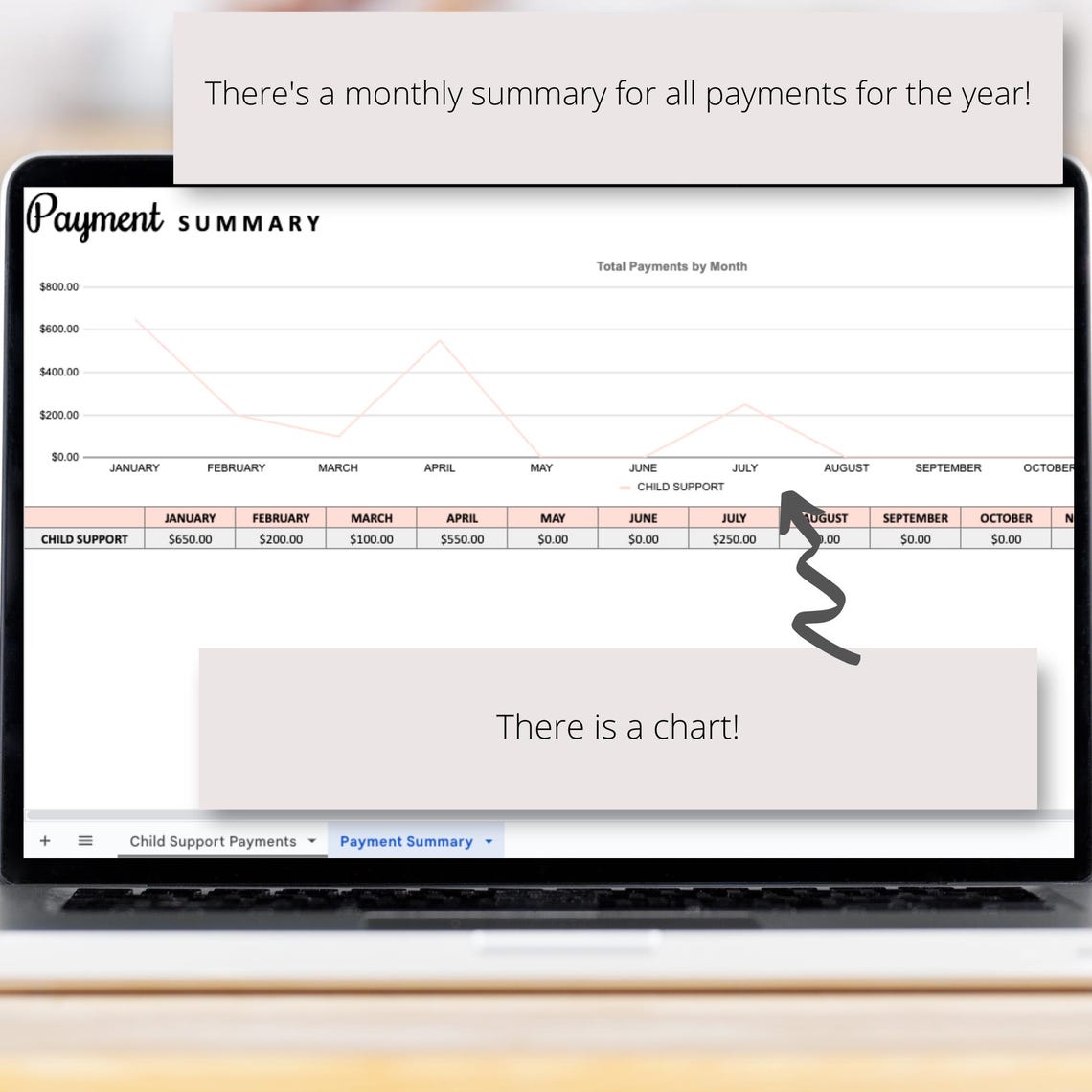 Child Support Payment Tracker Google Sheet Spreadsheet, Child Expense ...