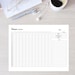 Shower Tracker Printable PDF, Bath Tracker, Shower Log Template, Hair ...