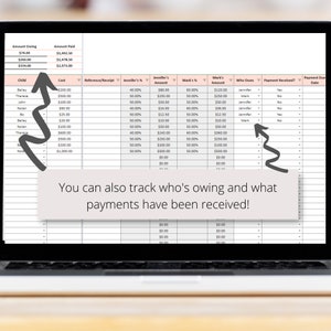 Child Support Tracker Google Sheets Spreadsheet, Child Custody Planner ...