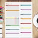 Multi-color Weekly Planner Printable PDF, Week Organizer, Productivity ...