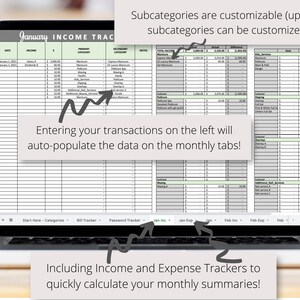 Nail Salon Monthly Budget Google Sheets Spreadsheet, Nail Tech Business ...