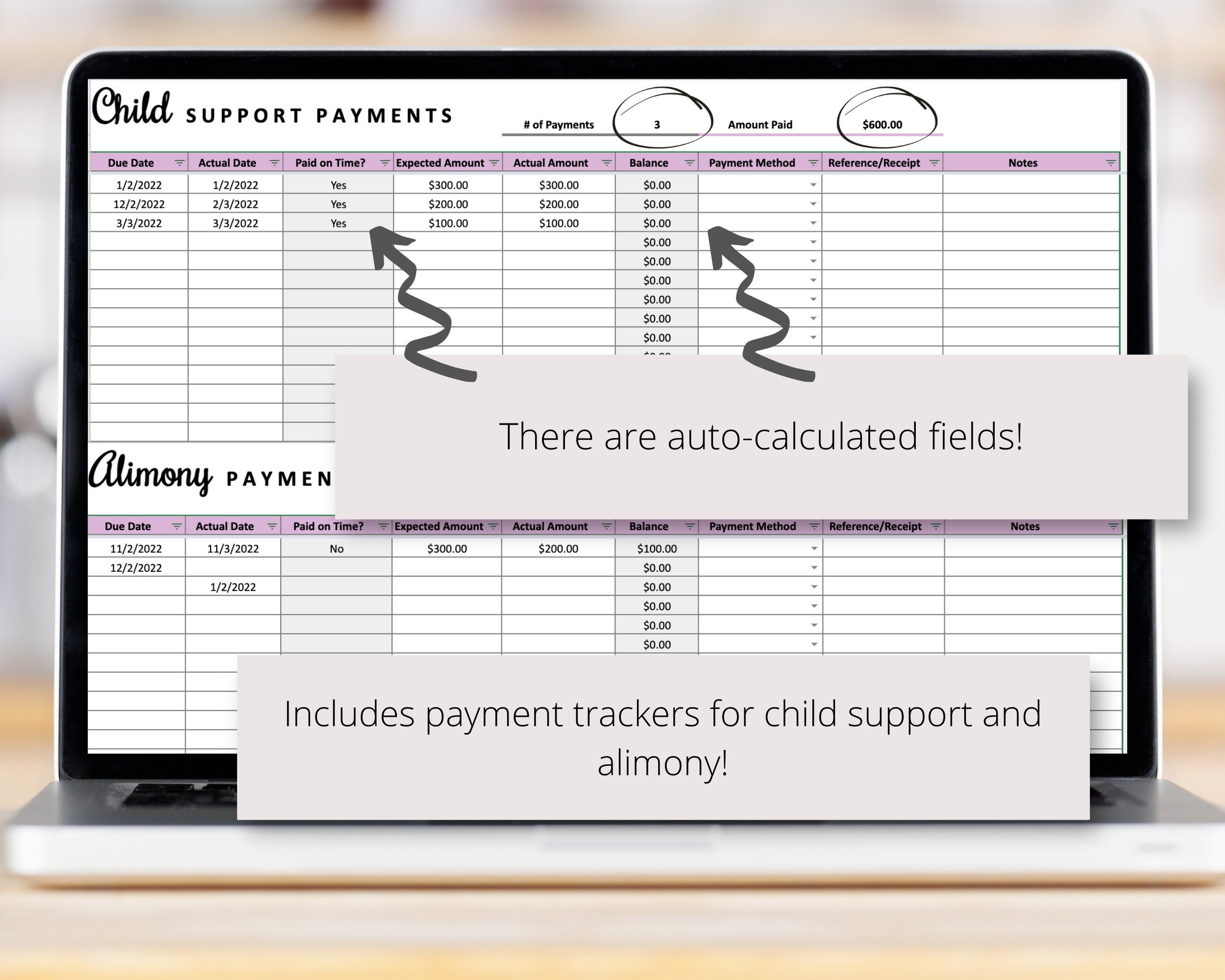Co-parenting Planner Google Sheets Spreadsheet, Child Custody Planner ...