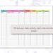Multi-color Mileage Log Printable PDF, Odometer Tracker, Trip Log ...
