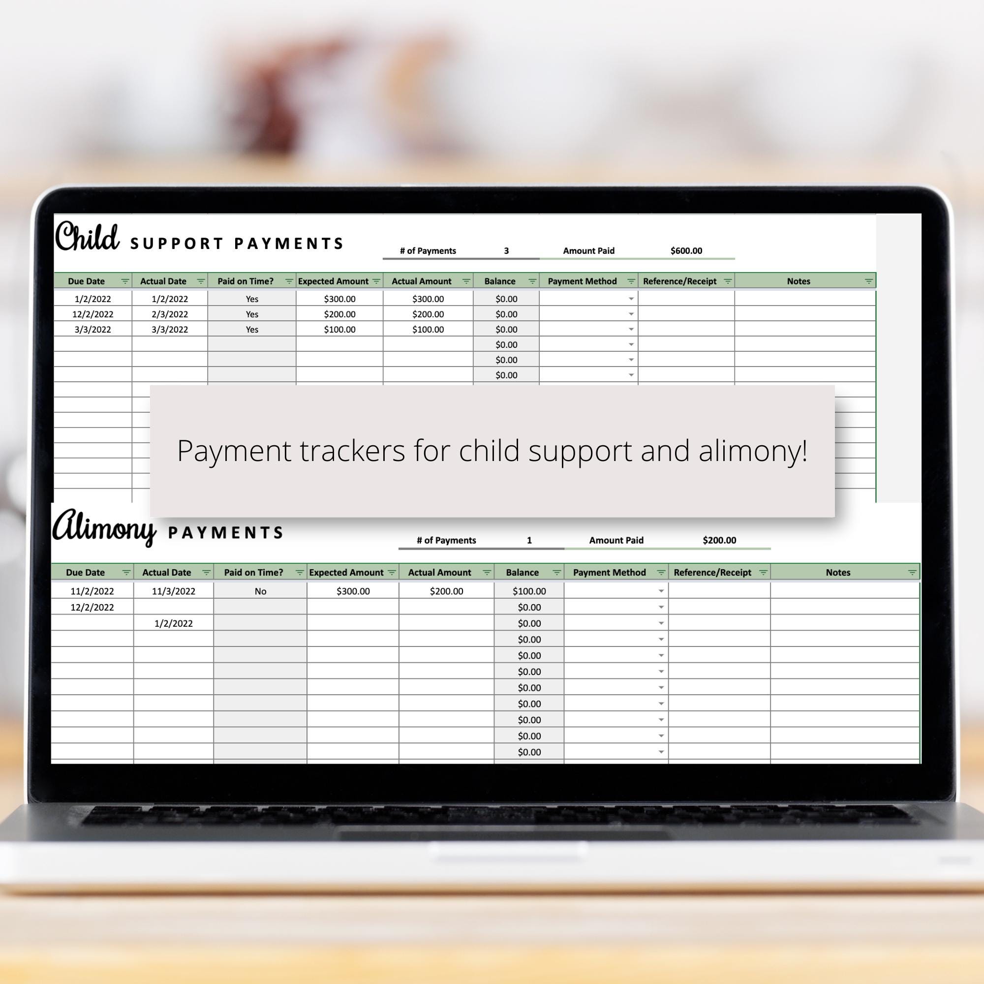 Ultimate Co-parenting Planner Google Sheets Spreadsheet, Child Custody Planner, Healthy Co ...