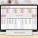 Timesheet Tracker Excel Spreadsheet With Monthly and Annual Summaries ...