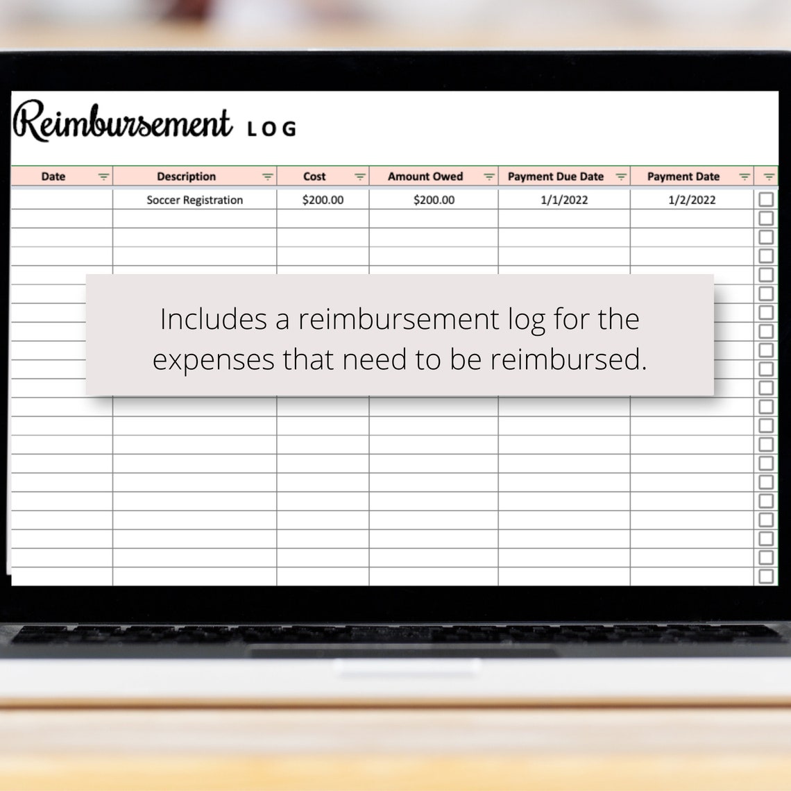 Child Support Tracker Google Sheets Spreadsheet, Child Custody Planner ...