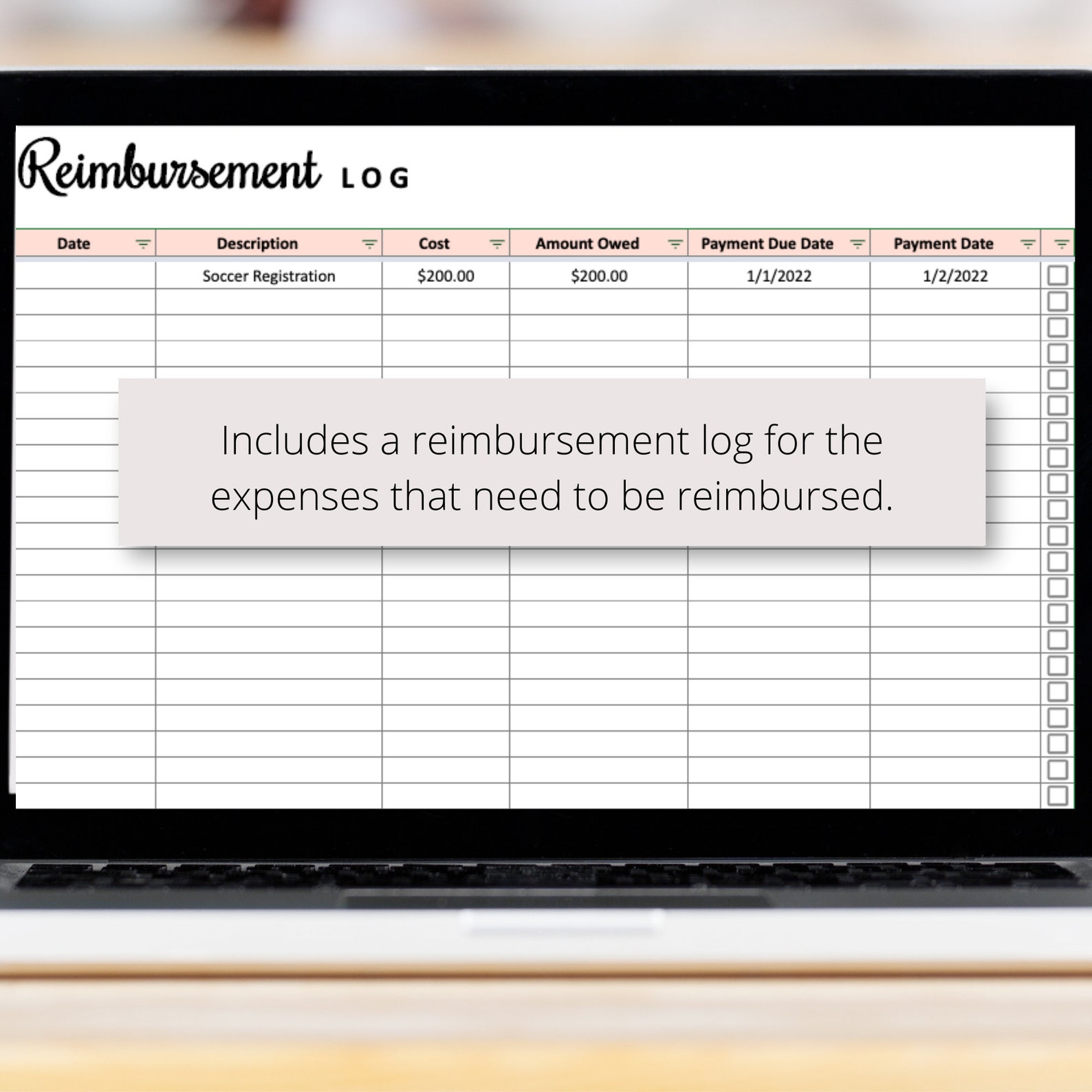 Child Support Tracker Google Sheets Spreadsheet, Child Custody Planner ...