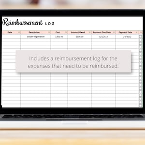 Child Support Tracker Google Sheets Spreadsheet, Child Custody Planner ...