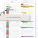 Multi-color Work From Home Planner Printable PDF, Remote Work Planner ...