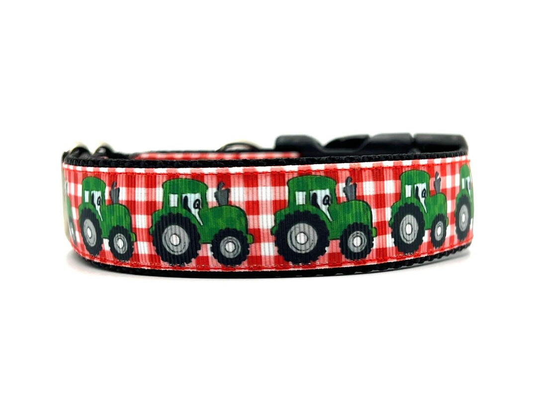 Tractors Dog Collar - Etsy