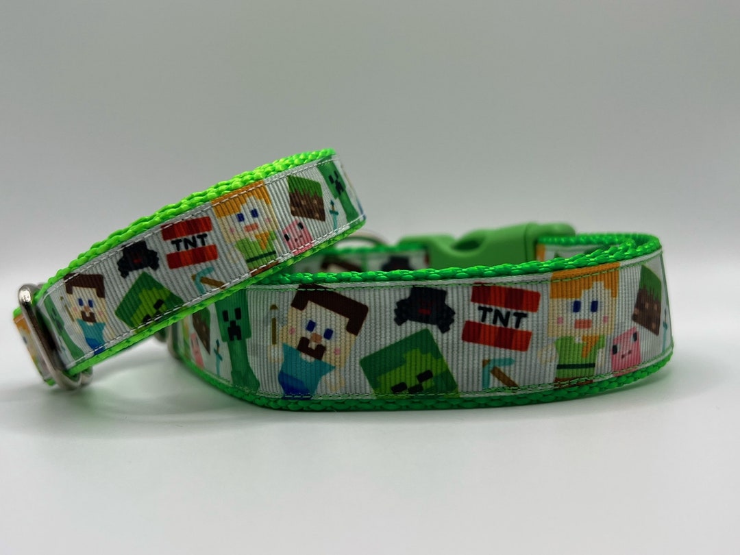 Minecraft Dog Collar - Etsy