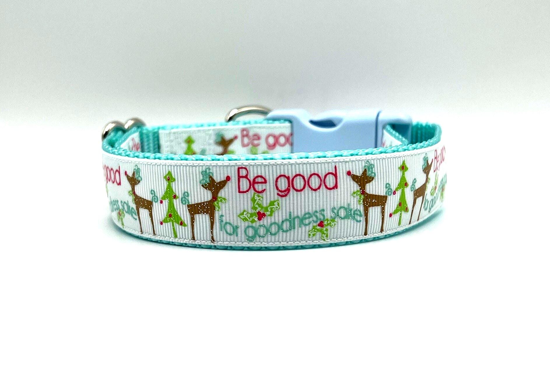 Be Good for Goodness Sake Dog Collar - Etsy