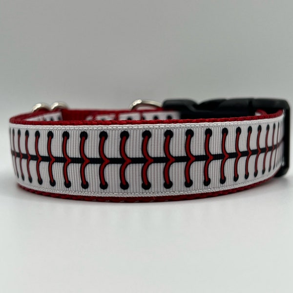 Baseball Dog Collar - Etsy