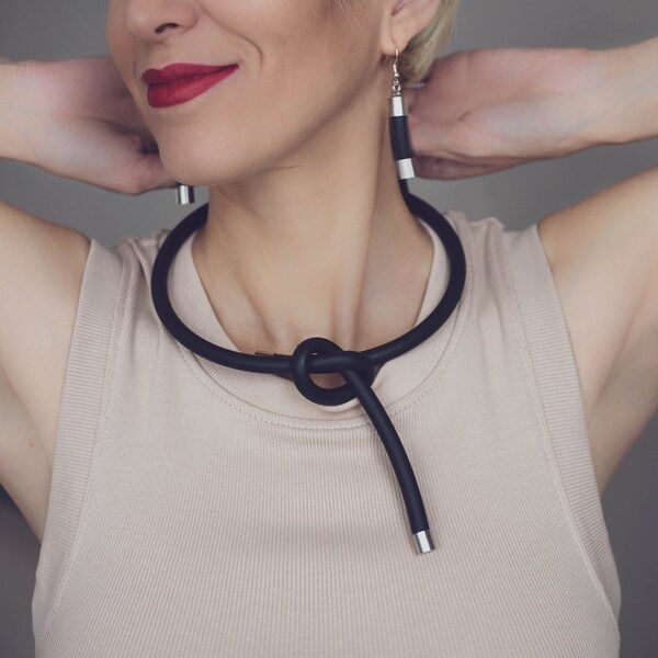 Rubber Necklace - Etsy