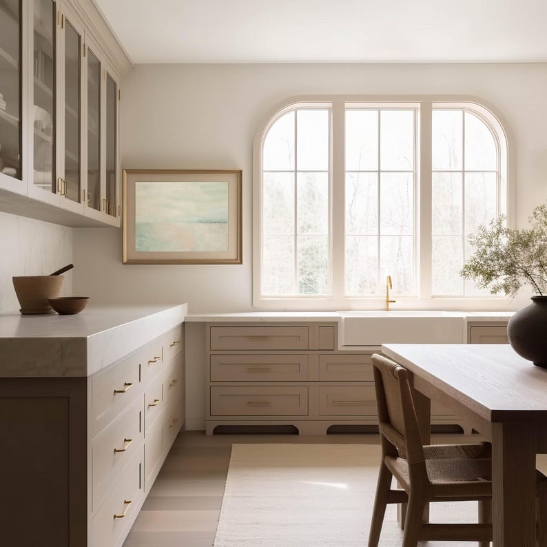 Cape Cod Beach Art Print, Abstract Coastal Landscape Minimalist ...