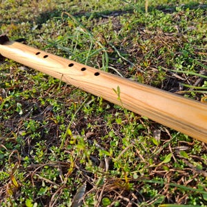 Handmade Native American Flute in E 432hz Pine Wood, Padded Bag ...