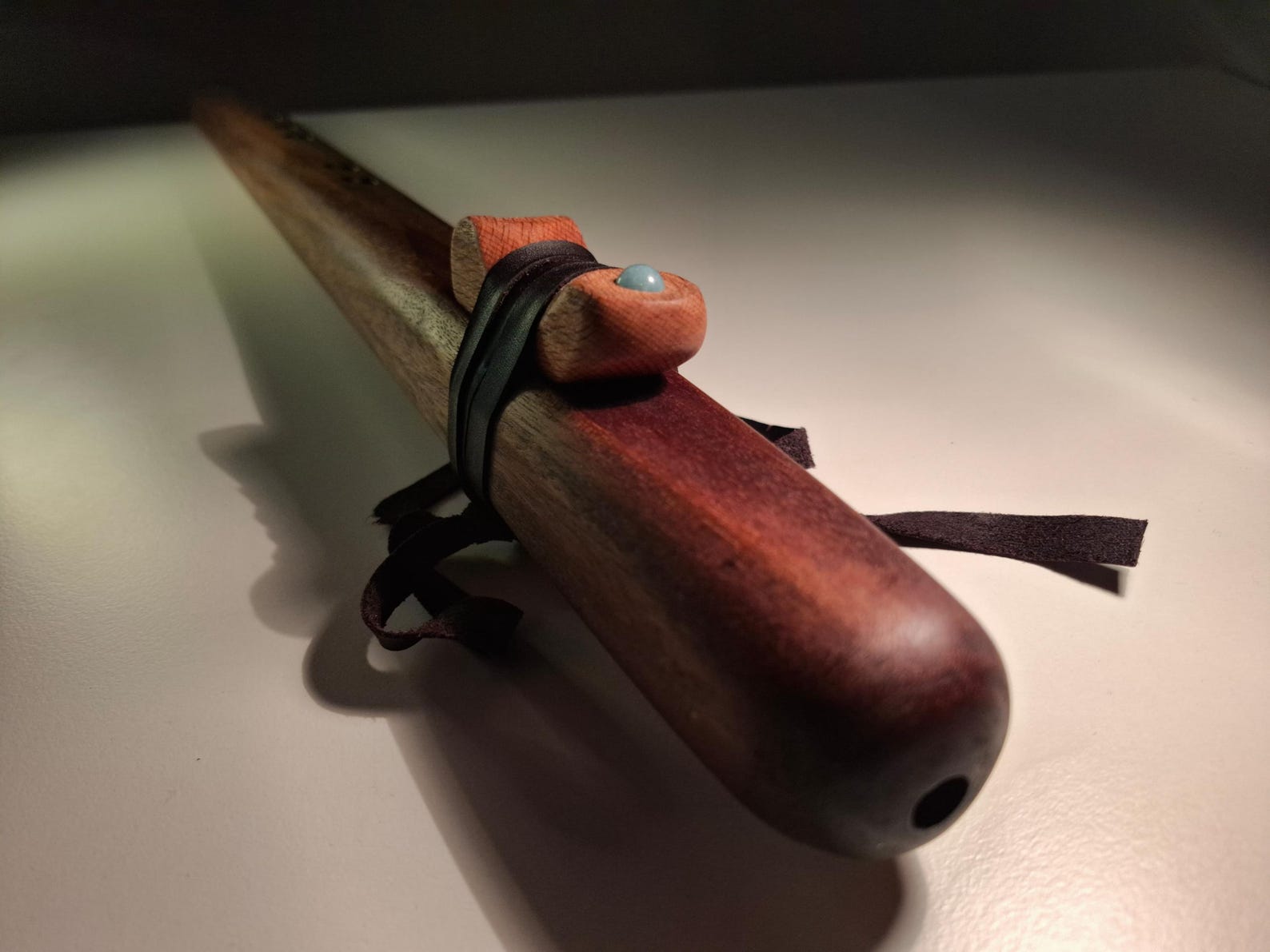 Native American Flute Key of Low D/eb 432hz Exotic African Walnut Wood ...