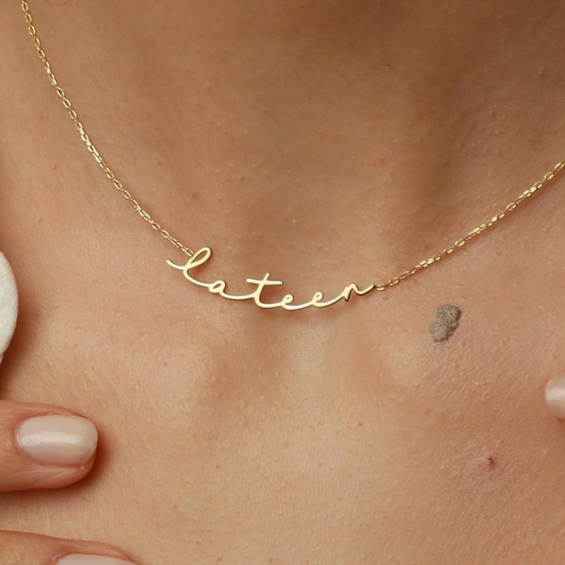 Signature Necklace - Etsy