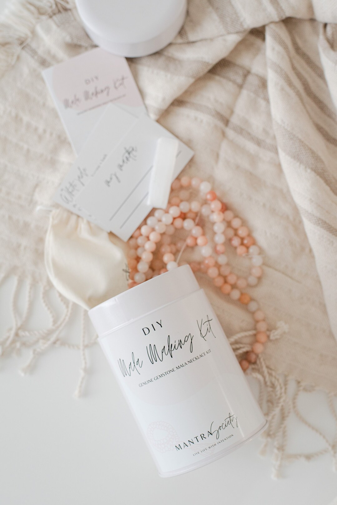 DIY Mala Necklace Making Kit - Etsy