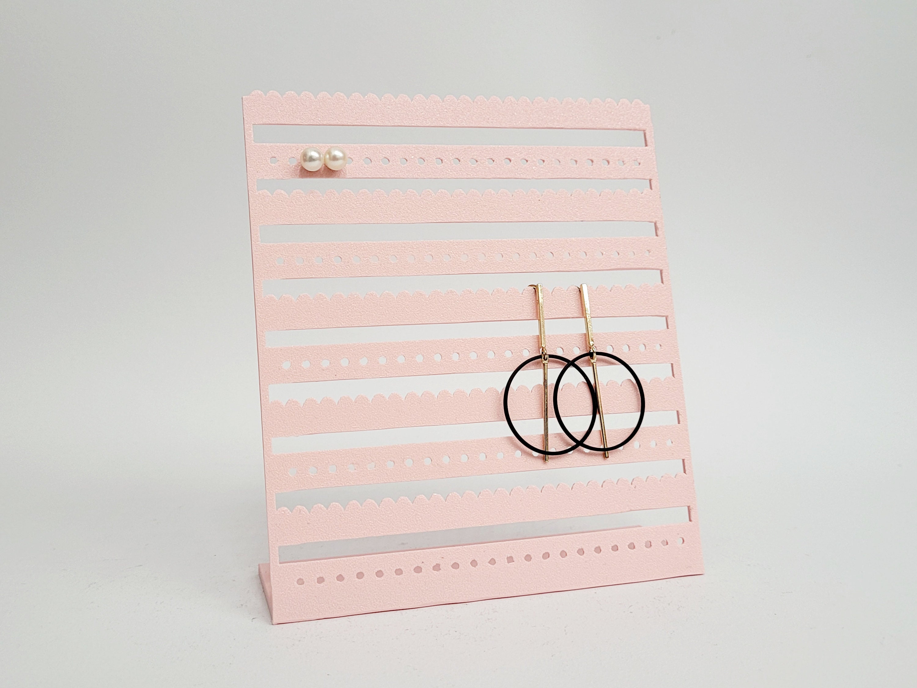 3D Printed Earring Stand, Earring Holder, Jewelry Stand, Storage, Ear ...