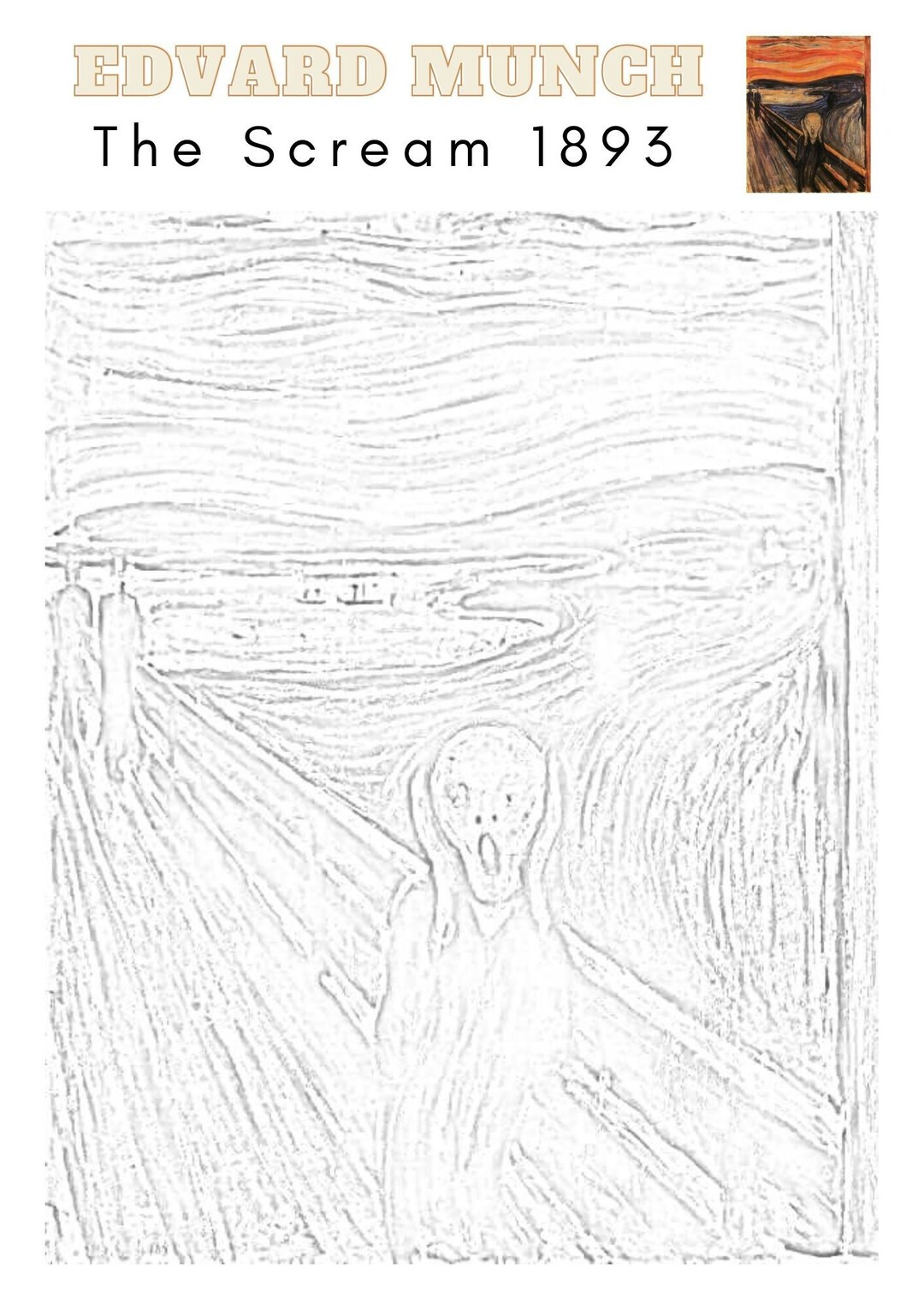 5x Famous Paintings Coloring Artists Mona Lisa, Van Gogh, Davinci ...