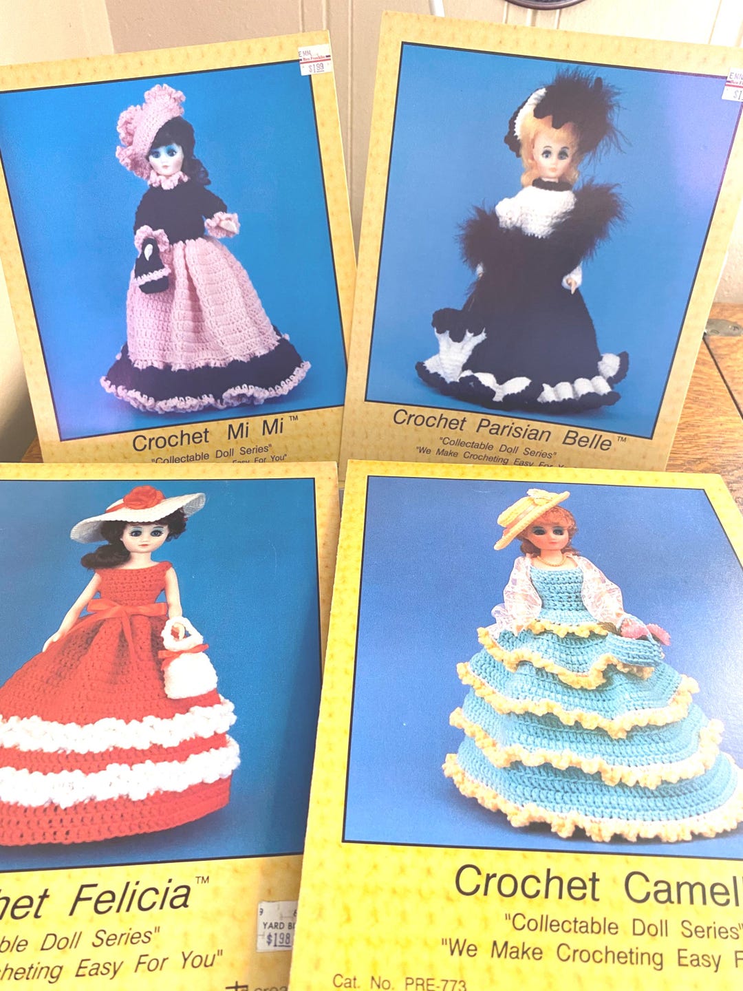 TD Creations Set 4 Collectable Doll Series Crochet Patterns and Link to ...