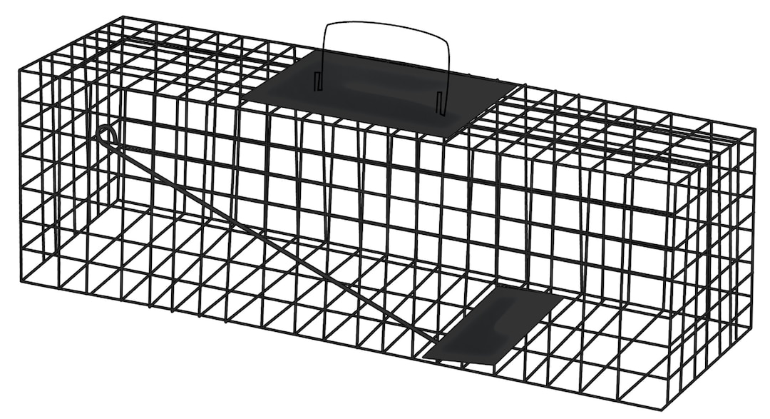 Black Cat Trap High Resolution PNG Graphic - Etsy