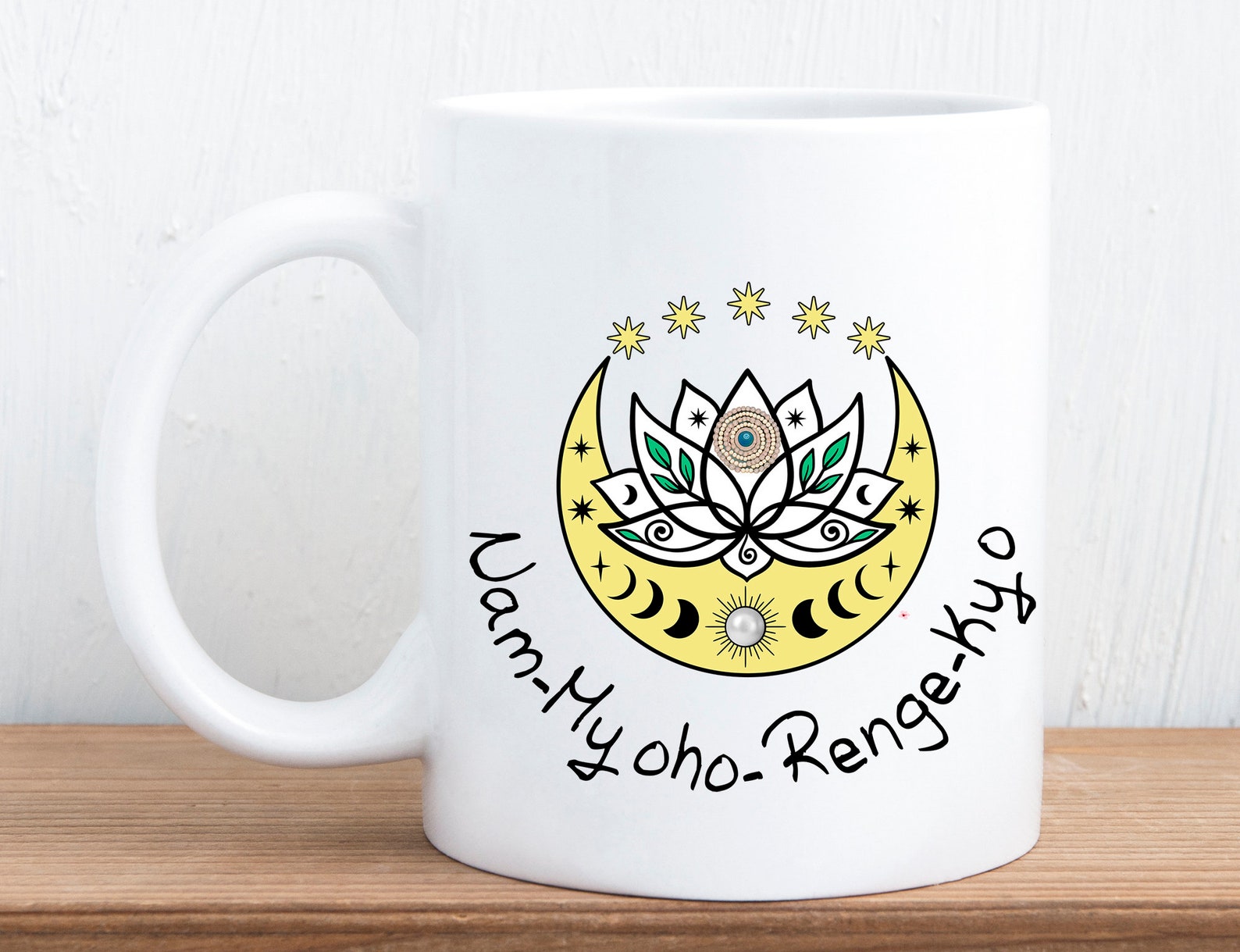 Nam Myoho Renge Kyo Japanese Prayer Chant Mantra "mystic Law of the ...