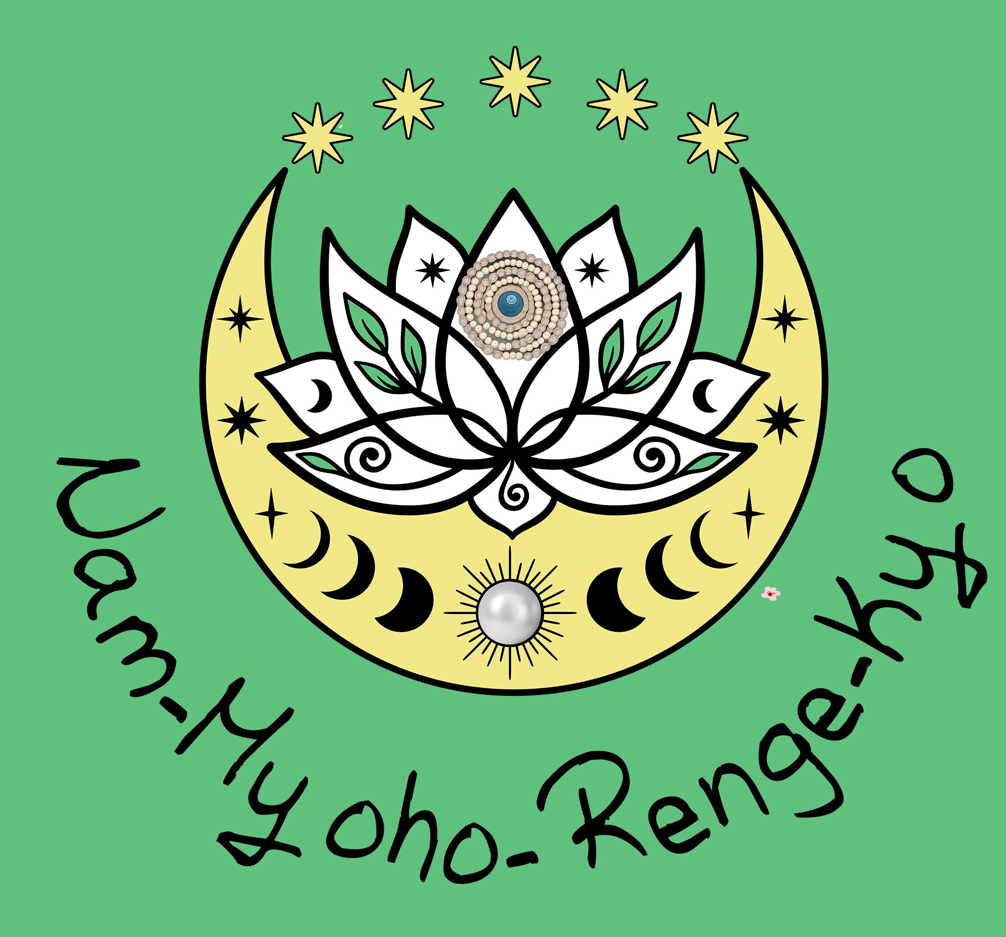 Nam Myoho Renge Kyo Japanese Prayer Chant Mantra "mystic Law of the ...